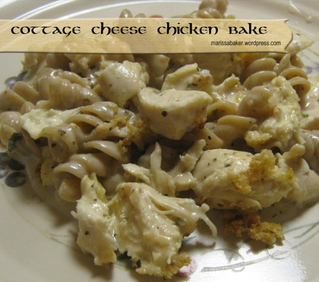 Cottage Cheese Chicken Bake – Like An Anchor