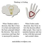 “Thinking” Women and “Feeling” Men – Like An Anchor