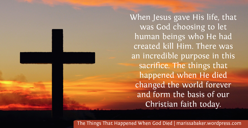 The Things That Happened When God Died – Like An Anchor