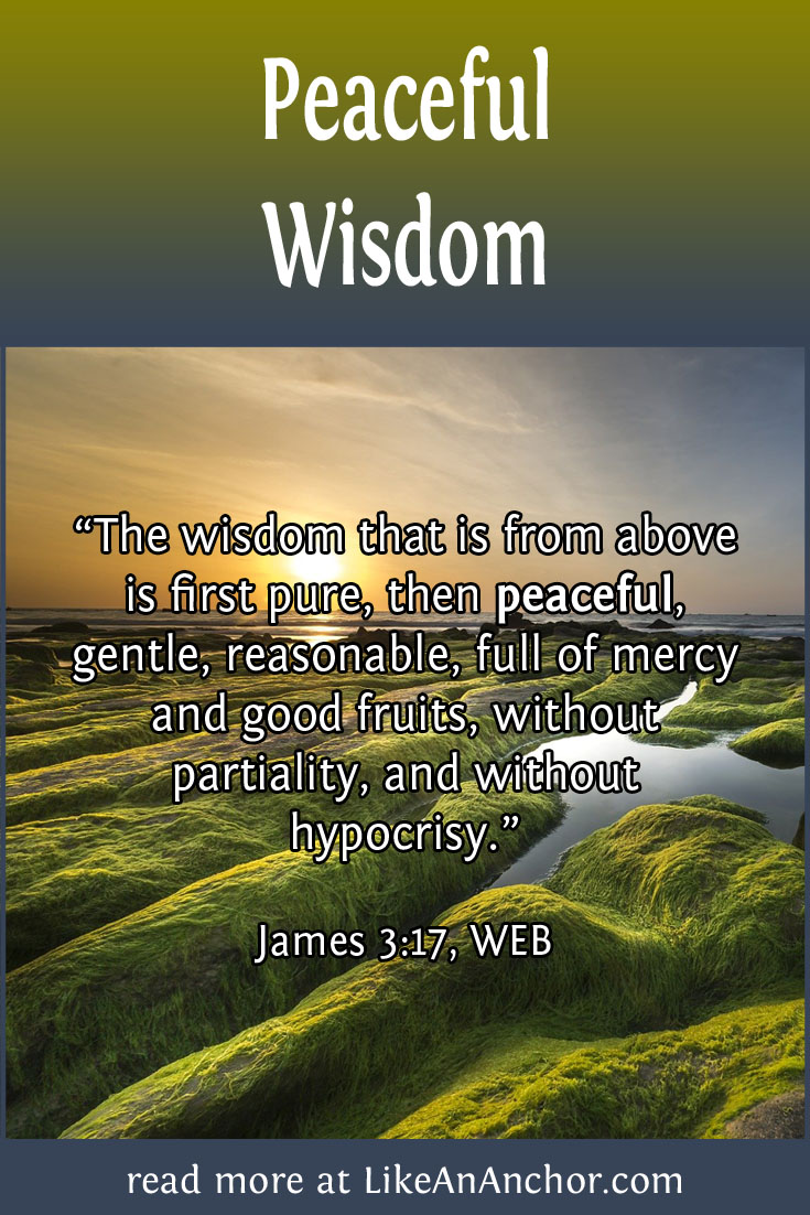 Peaceful Wisdom – Like An Anchor