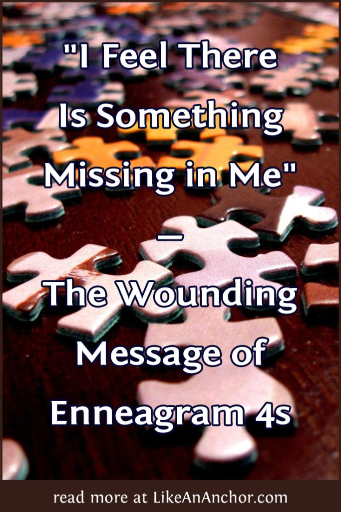 “I Feel There Is Something Missing in Me” — The Wounding Message of ...