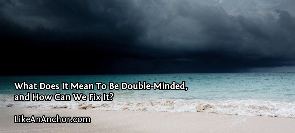 What Does It Mean To Be Double-Minded, and How Can We Fix It? – Like An ...