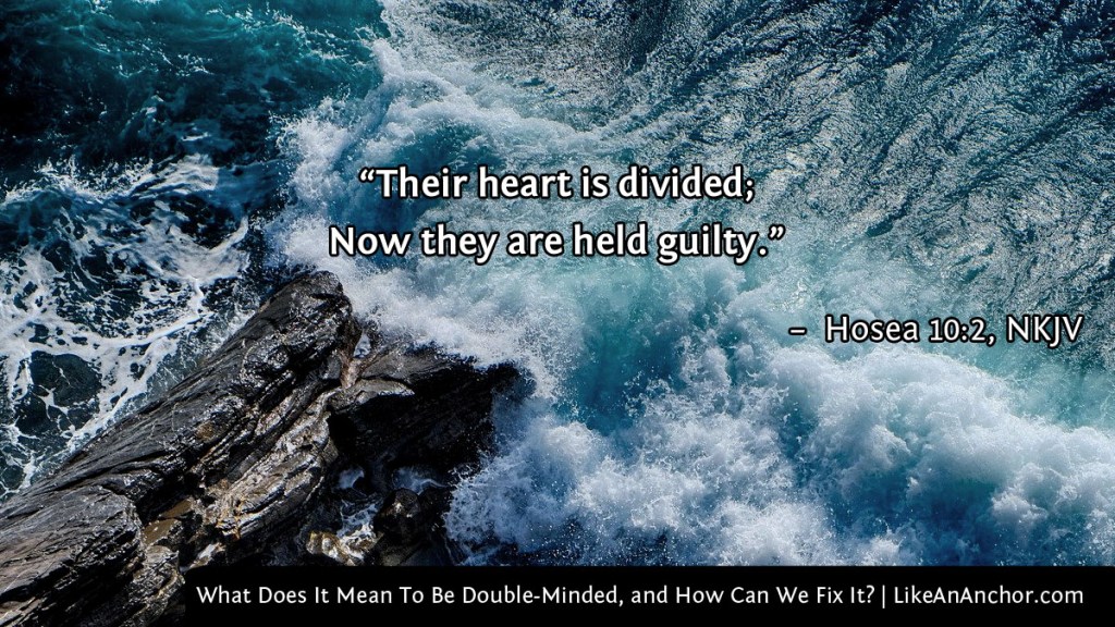 What Does It Mean To Be Double-Minded, and How Can We Fix It? – Like An ...