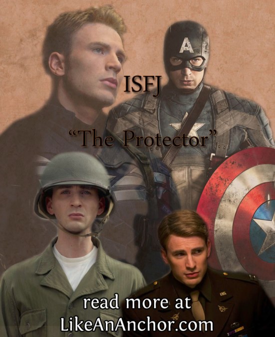 Fictional MBTI – Steve Rogers (ISFJ) – Like An Anchor