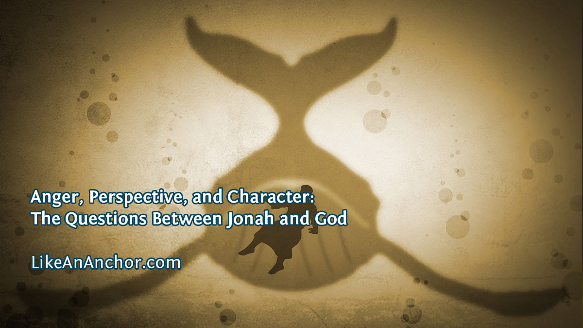 Anger, Perspective, and Character: The Questions Between Jonah and God ...